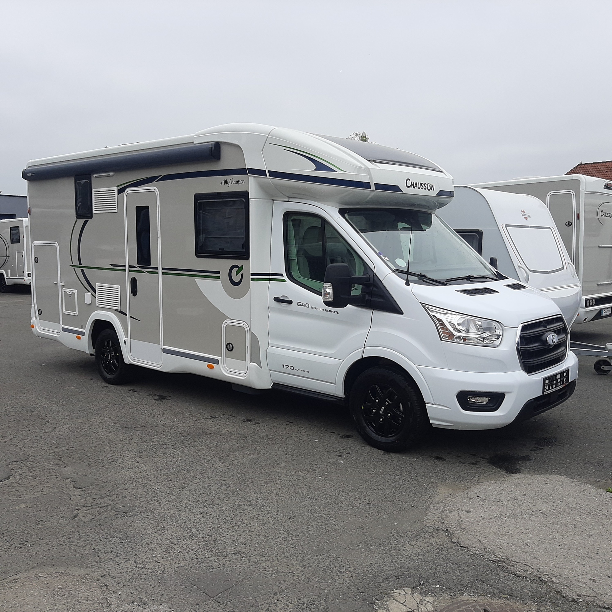 Sprzedaż kampera Pszczyna • Chausson 640 TITANIUM ULTIMATE TRANSIT 170 ...