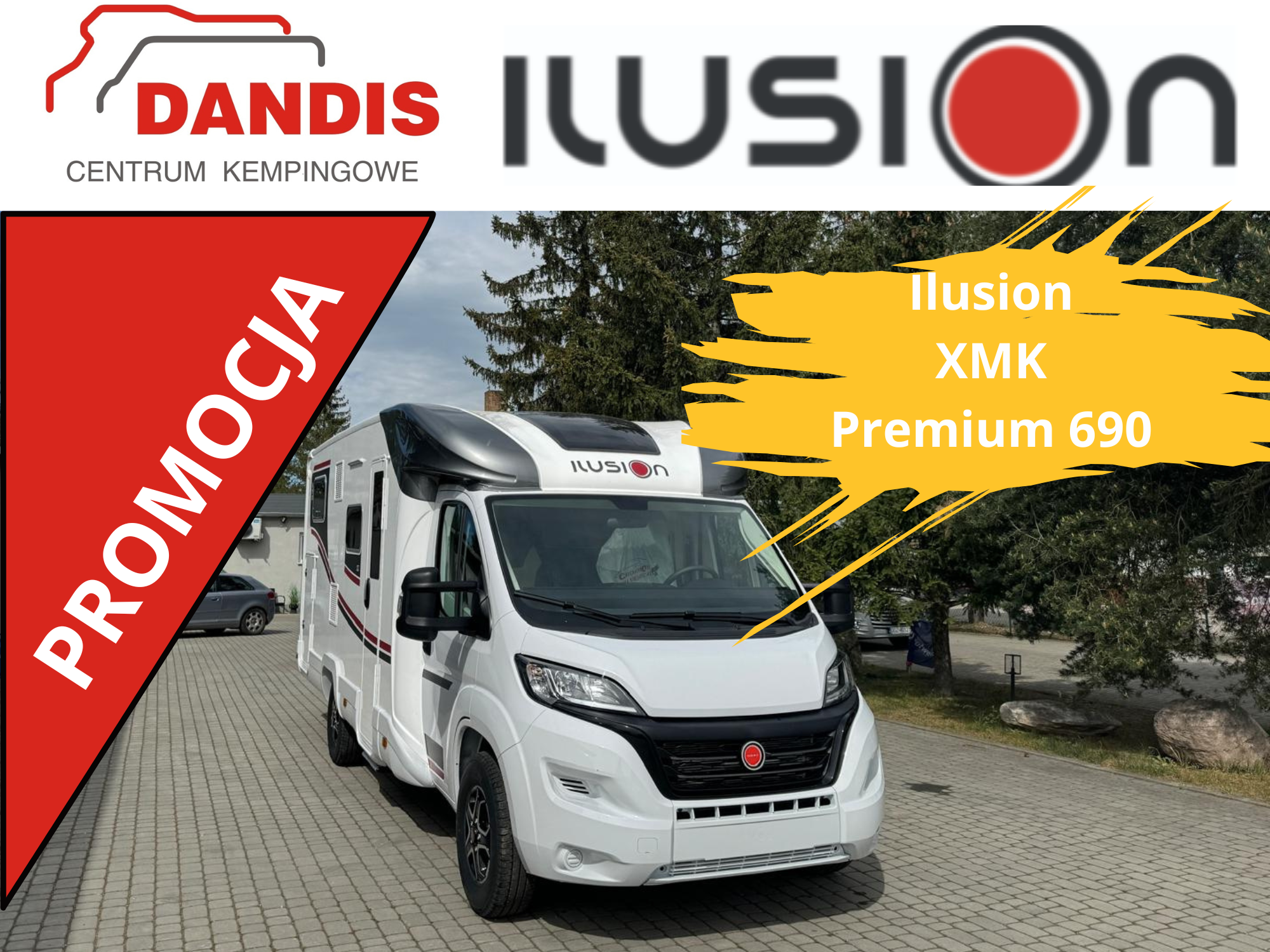 Sale RV Dzierżoniów • Ilusion Caravaning XMK 690